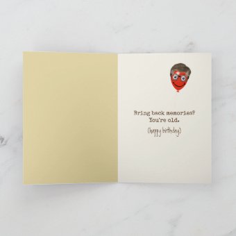 Birthday Vintage Library Cards | Zazzle