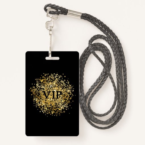 Birthday VIP Pass Badge Invitation | Zazzle