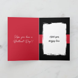 Birthday wishes special son red card | Zazzle