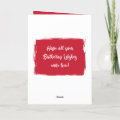 Birthday wishes special son red card | Zazzle