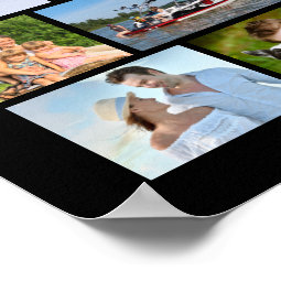 Birthday Years In the Making 59 Photo Collage Poster | Zazzle