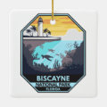 Biscayne National Park Florida Emblem Ceramic Ornament | Zazzle