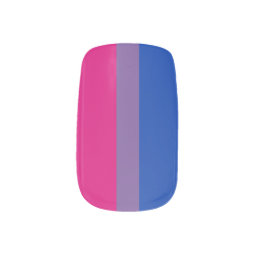Bisexual Flag LGBT Pride Minx Nail Art | Zazzle