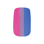 Bisexual Flag LGBT Pride Minx Nail Art | Zazzle