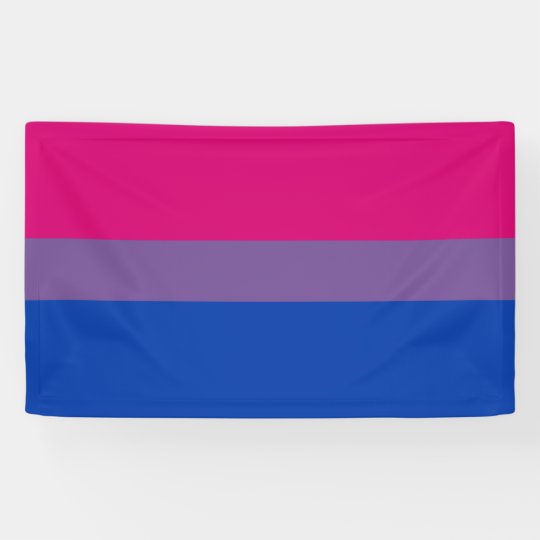Bisexual Pride Flag Banner | Zazzle.com