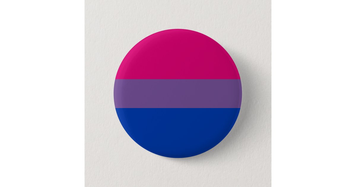Bisexual Pride Flag Pinback Button | Zazzle