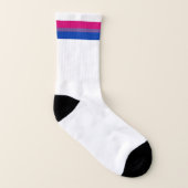 Bisexual Pride Flag Socks | Zazzle