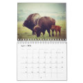bison calendar | Zazzle