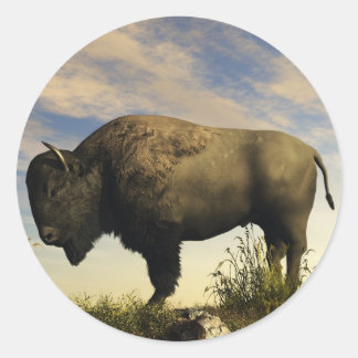 Bison Stickers | Zazzle