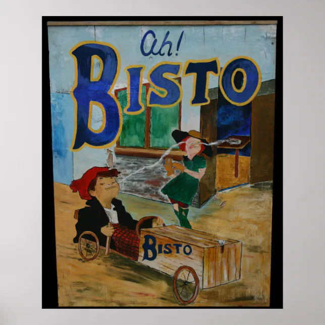 Bisto vintage poster | Zazzle