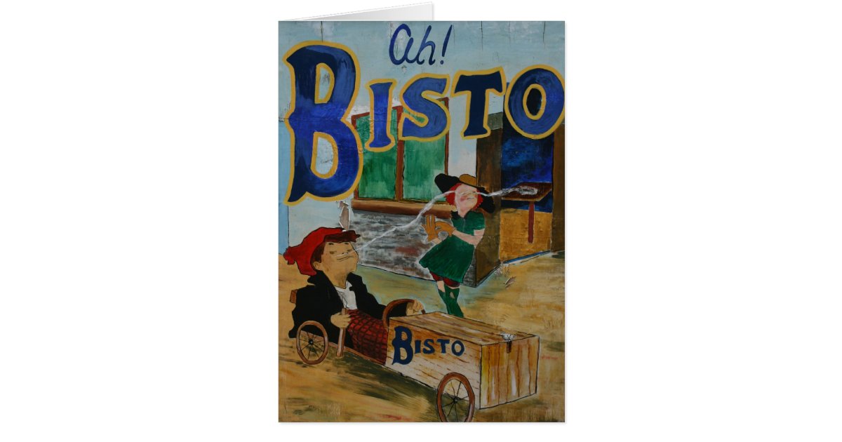 Bisto vintage poster | Zazzle
