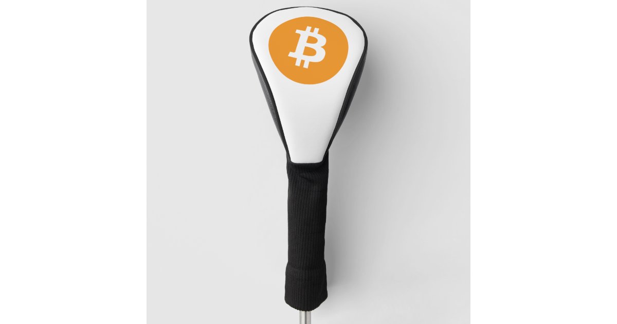 Bitcoin BTC Logo | Golf Club Head Cover | Zazzle