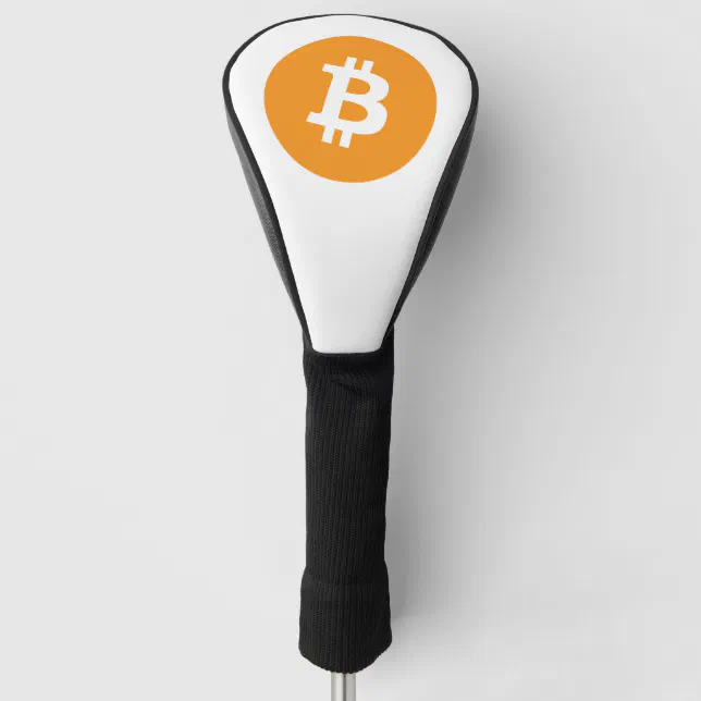 Bitcoin BTC Logo | Golf Club Head Cover | Zazzle