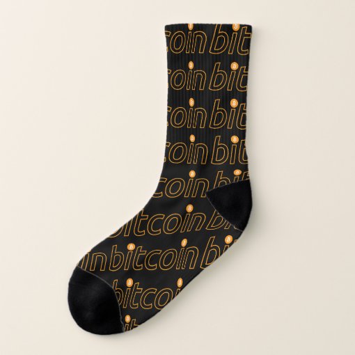 Bitcoin BTC Mix N Match All-Over-Print Socks | Zazzle
