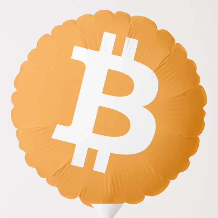 Bitcoin (BTC) Small Medium Large Balloon | Zazzle