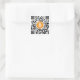 Bitcoin (BTC) Wallet QR Code Sticker - Square | Zazzle