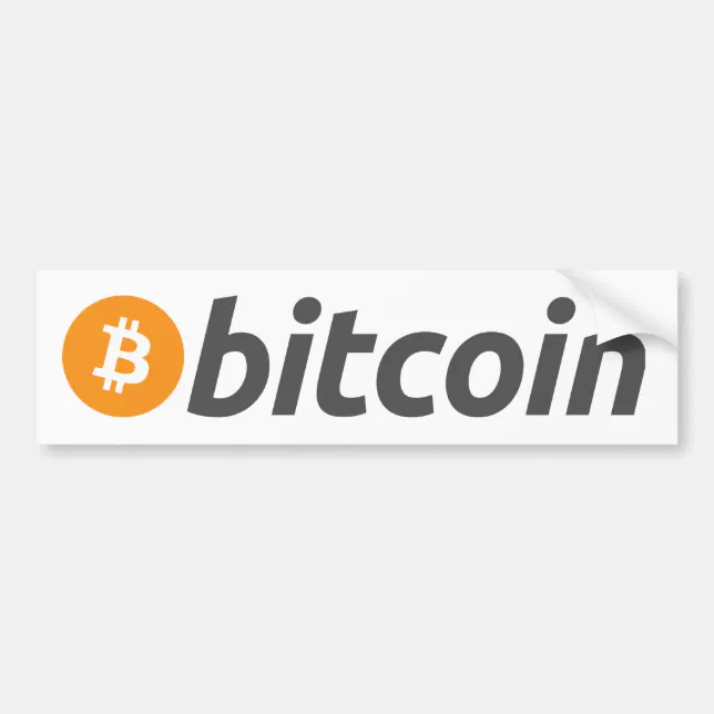 BitCoin Bumper Sticker | Zazzle