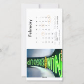 Bitcoin Calendar 2023 January-February Holiday Card | Zazzle