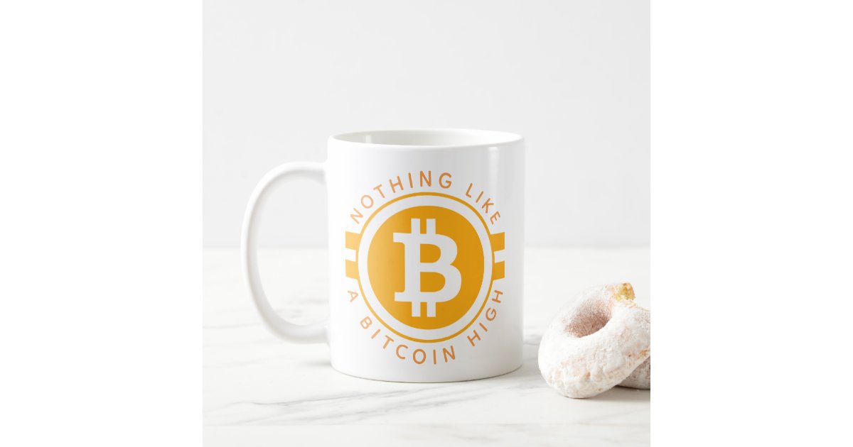 Bitcoin High Coffee Mug | Zazzle