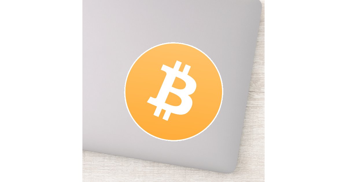 Bitcoin Logo Sticker | Zazzle