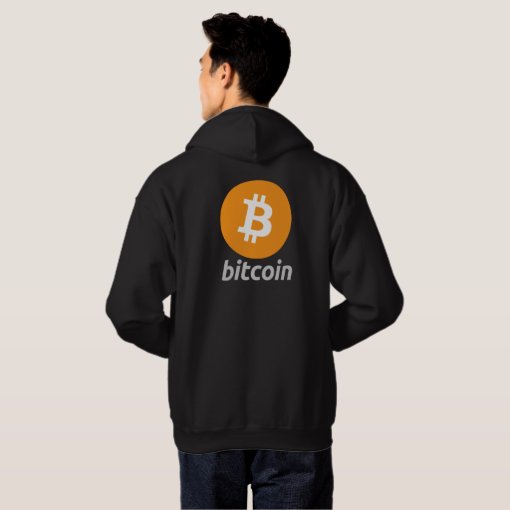 Bitcoin Logo Symbol Hoodie Sweatshirt (2 Sided) | Zazzle