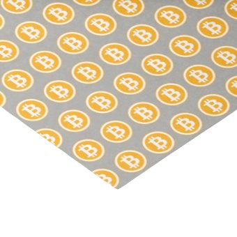 Bitcoin Tissue Paper | Zazzle