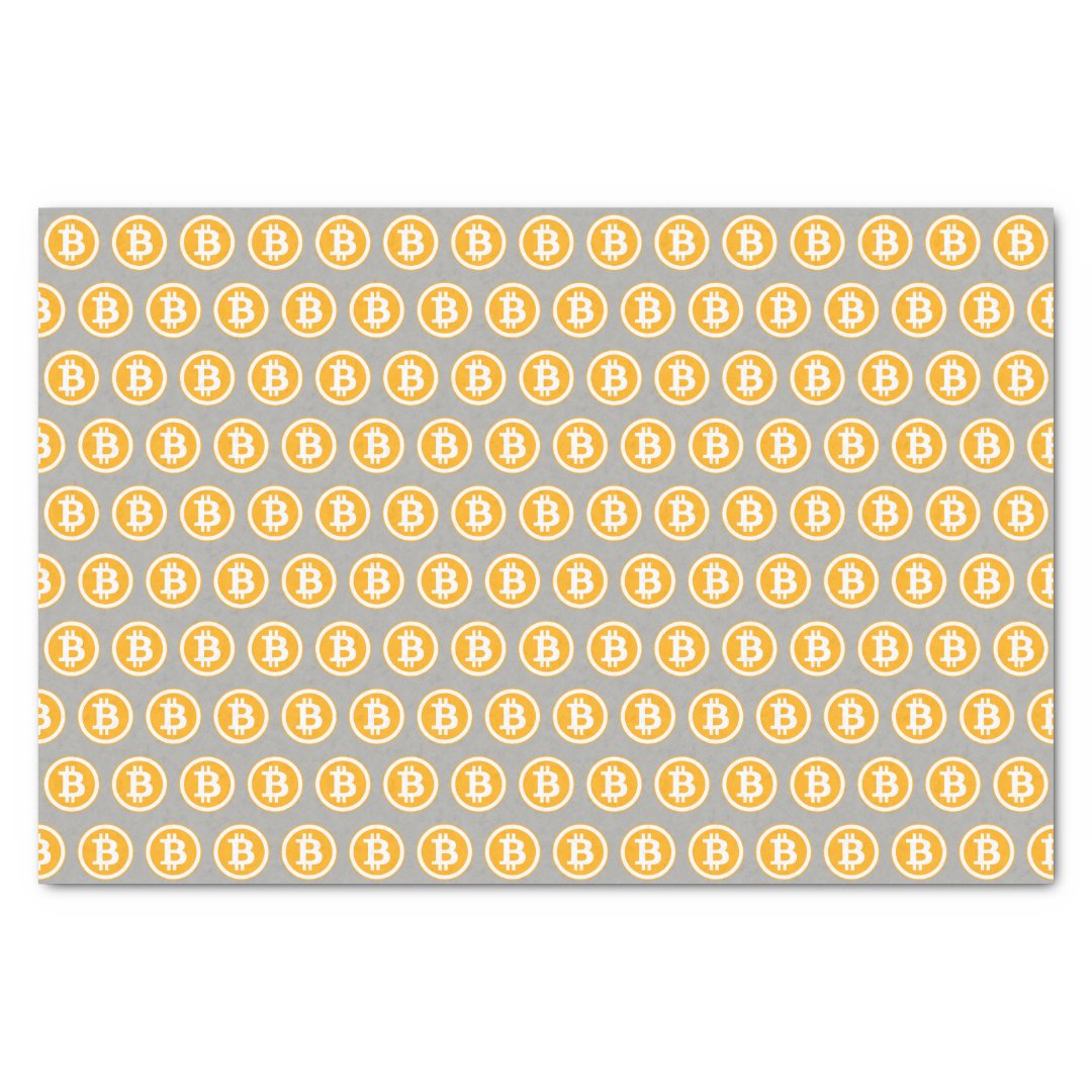 Bitcoin Tissue Paper | Zazzle