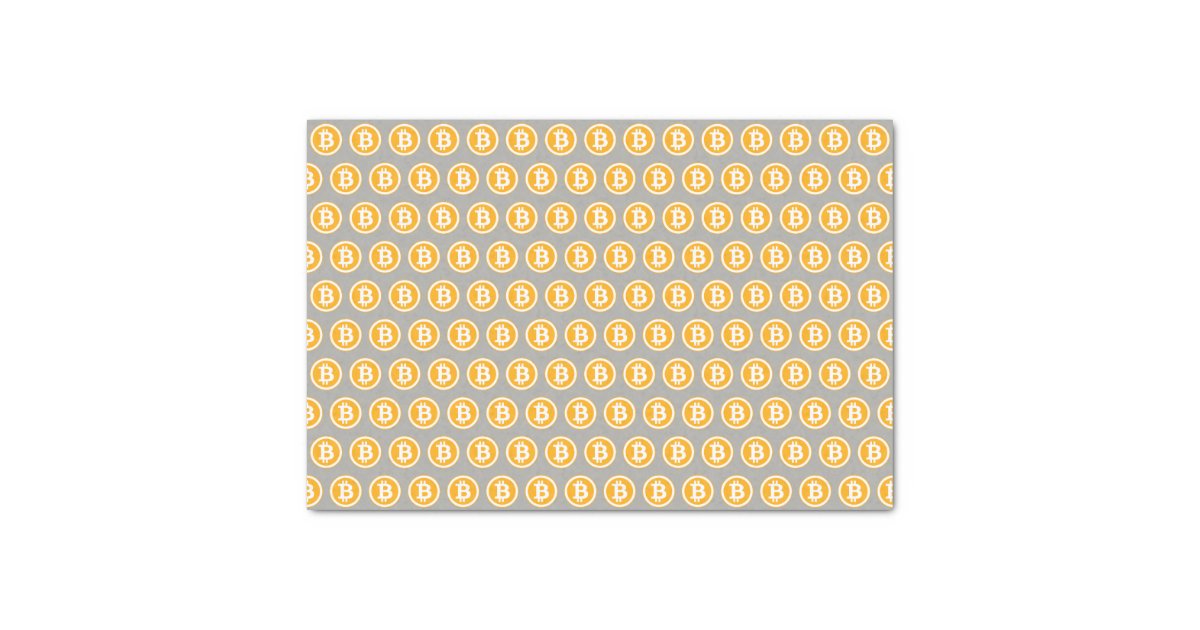 Bitcoin Tissue Paper | Zazzle
