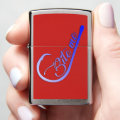 Bite Me Funny Fishing Zippo Lighter | Zazzle