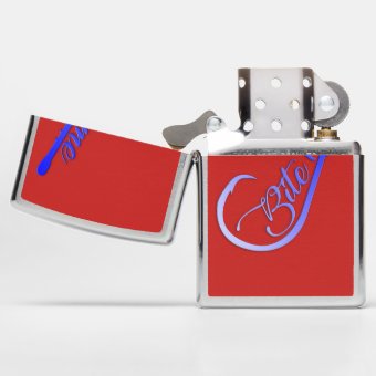 Bite Me Funny Fishing Zippo Lighter | Zazzle