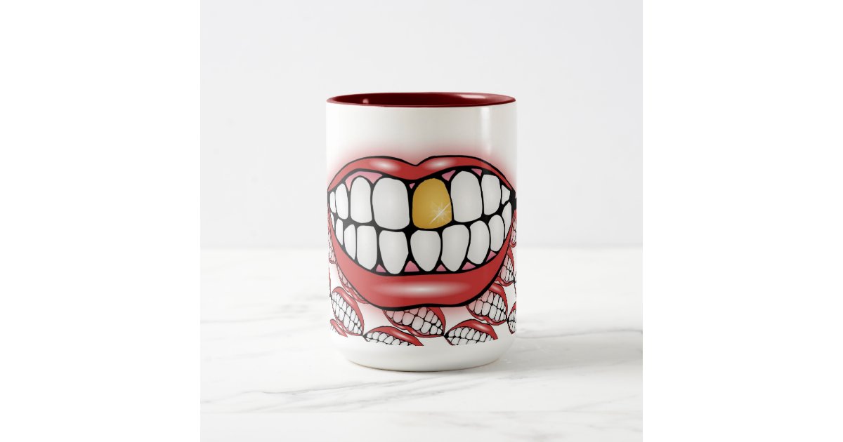 Bite Me Two-Tone Coffee Mug | Zazzle