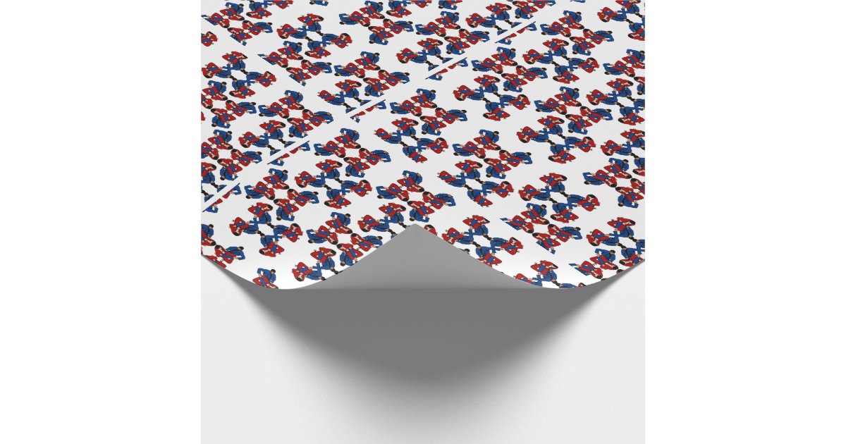 BJJ Leg Lock Wrapping Paper | Zazzle