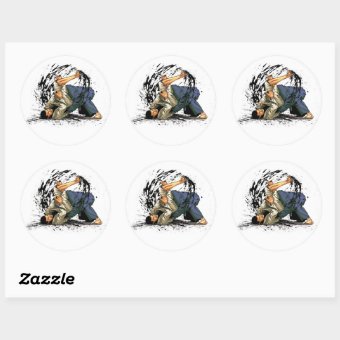 Bjj Sticker | Zazzle