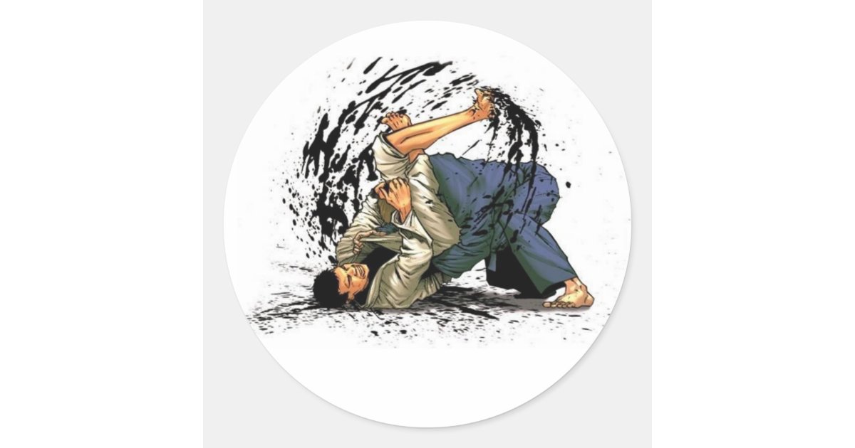 Bjj Sticker | Zazzle