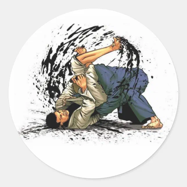 Bjj Sticker | Zazzle