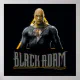 Black Adam Character and Name Graphic Poster | Zazzle