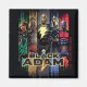 Black Adam Characters In Stripes Graphic Magnet | Zazzle