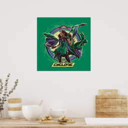 Black Adam | Cyclone Character Graphic Poster | Zazzle
