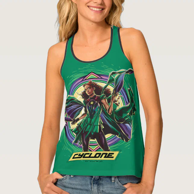 Black Adam | Cyclone Character Graphic Tank Top | Zazzle