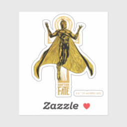 Black Adam | Doctor Fate Character Graphic Sticker | Zazzle