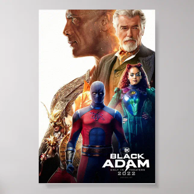 Black adam poster | Zazzle