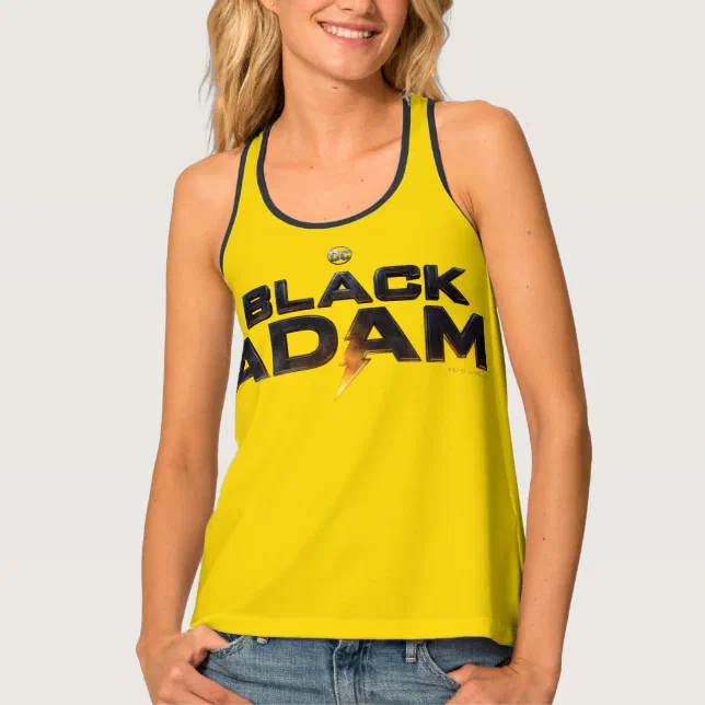 Black Adam Theatrical Logo Tank Top | Zazzle