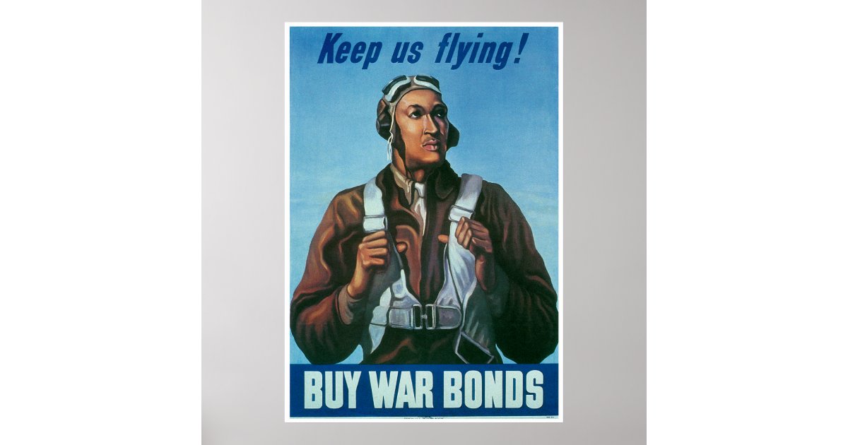 Black Airman Keep Us Flying! Poster | Zazzle