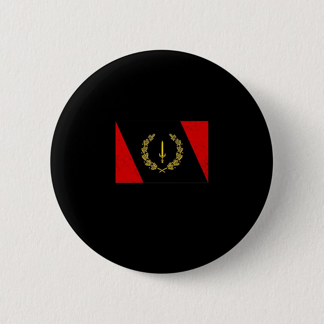 Black American Heritage Flag 1967 African American Button | Zazzle