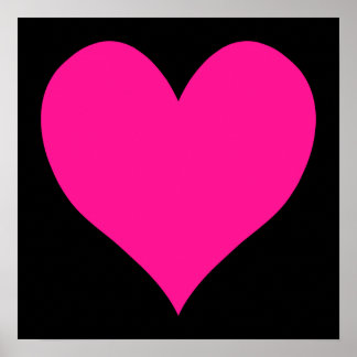Heart Shaped Posters | Zazzle