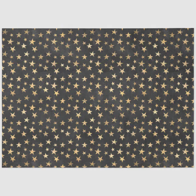 Black and Gold Circus Series Design 7 Tissue Paper | Zazzle
