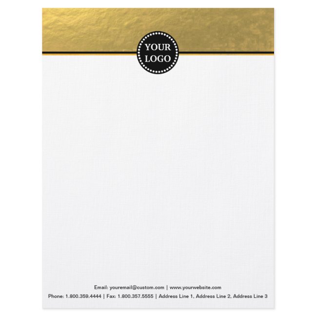 Create Your Own Custom Letterhead | Zazzle