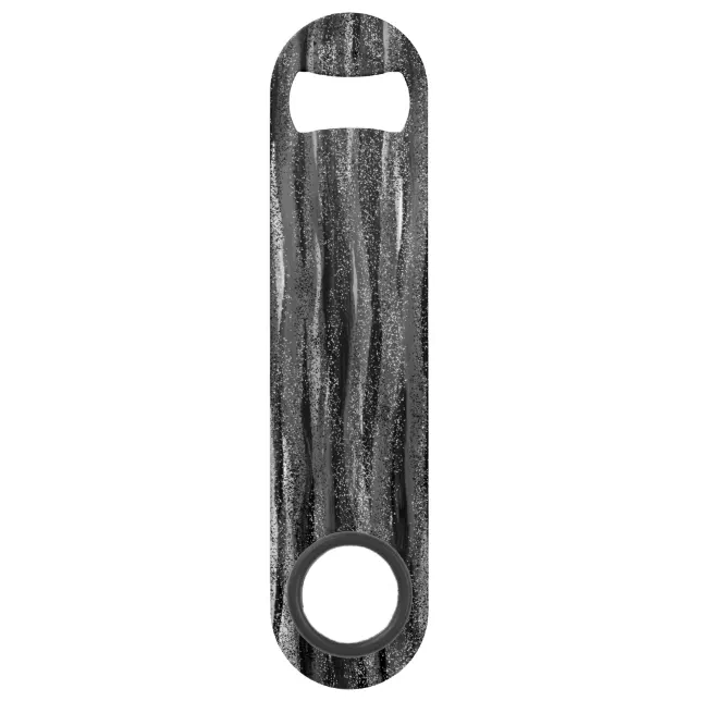 Black and Gray Personalized Custom Bar Key | Zazzle