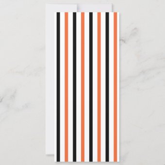 Black and Orange Sports Team Ticket Birthday Party Invitation | Zazzle