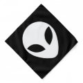 Black and White Alien Head Bandana | Zazzle